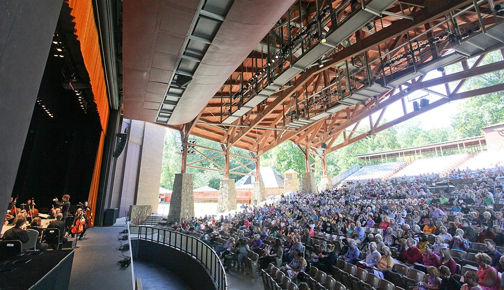 Iroquois Amphitheater Harvey Marshall Berling Associates Iroquois Amphitheater Harvey Marshall Berling Associates